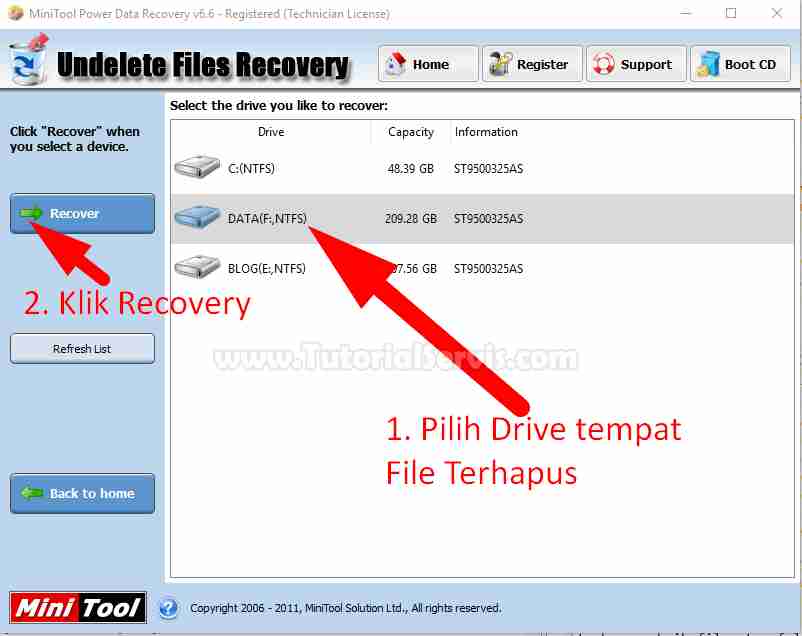 Tutorial Cara Mengembalikan File Yang Terhapus Di Laptop Semua Windows